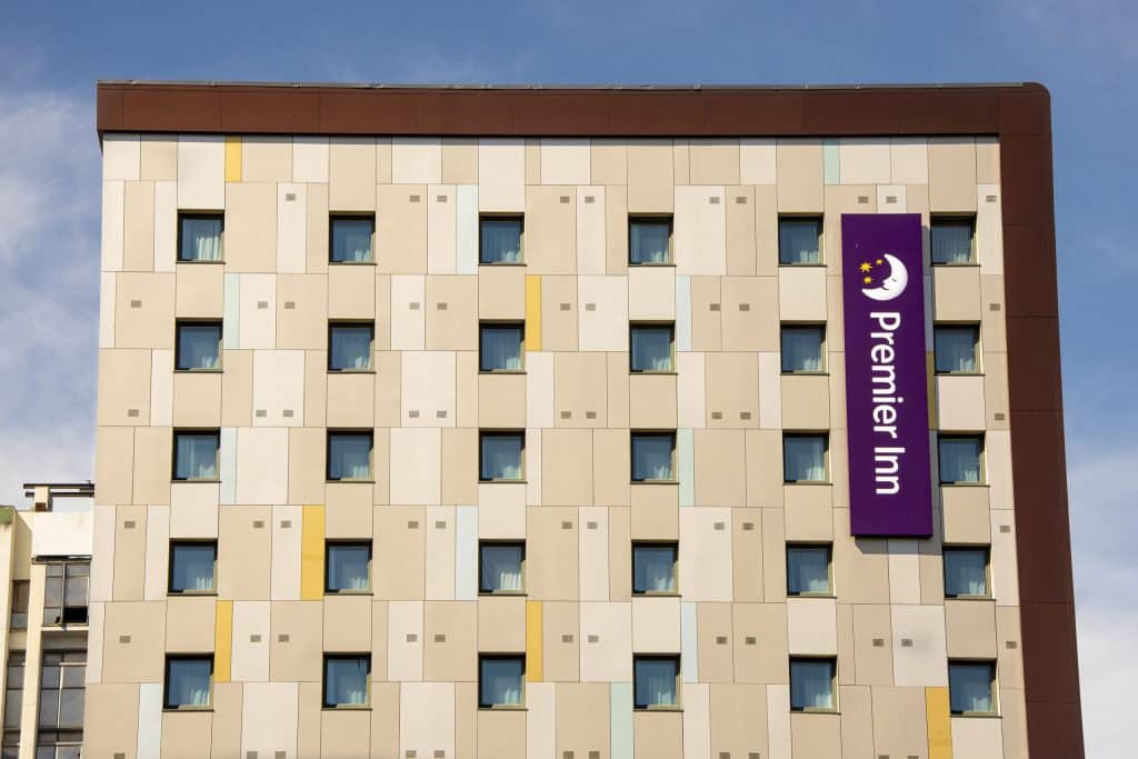 Premier Inn, Brentford | Valcan Cladding Projects