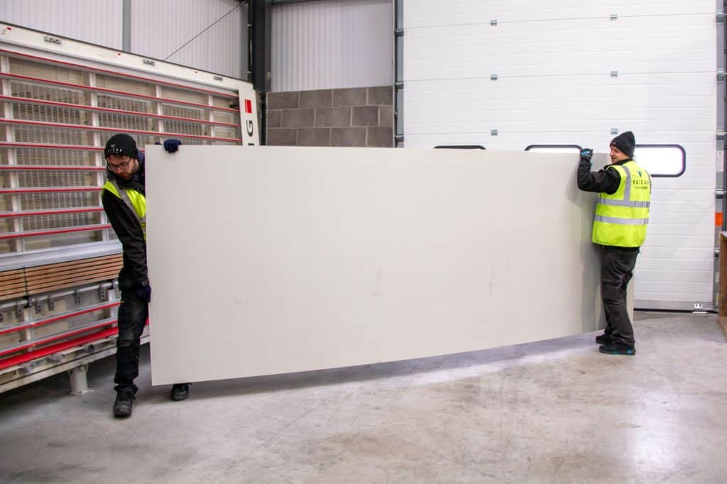 Storage & Handling for Valcan Cladding Panels | Valcan