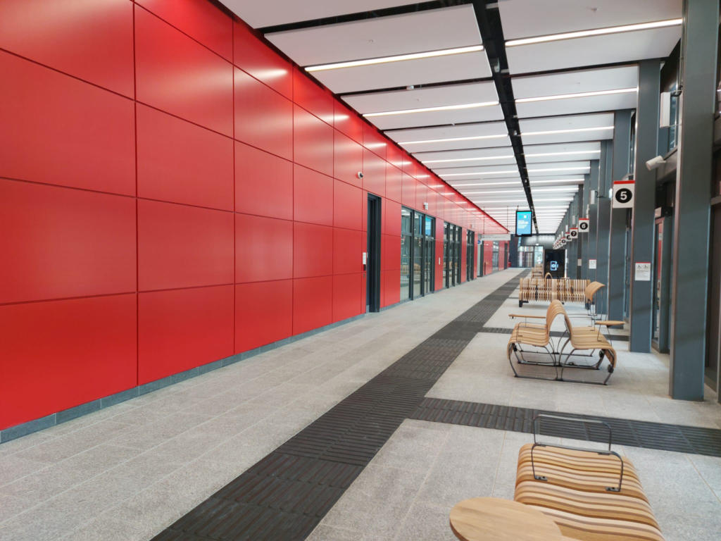 Cardiff Bus Interchange | Valcan Cladding Projects